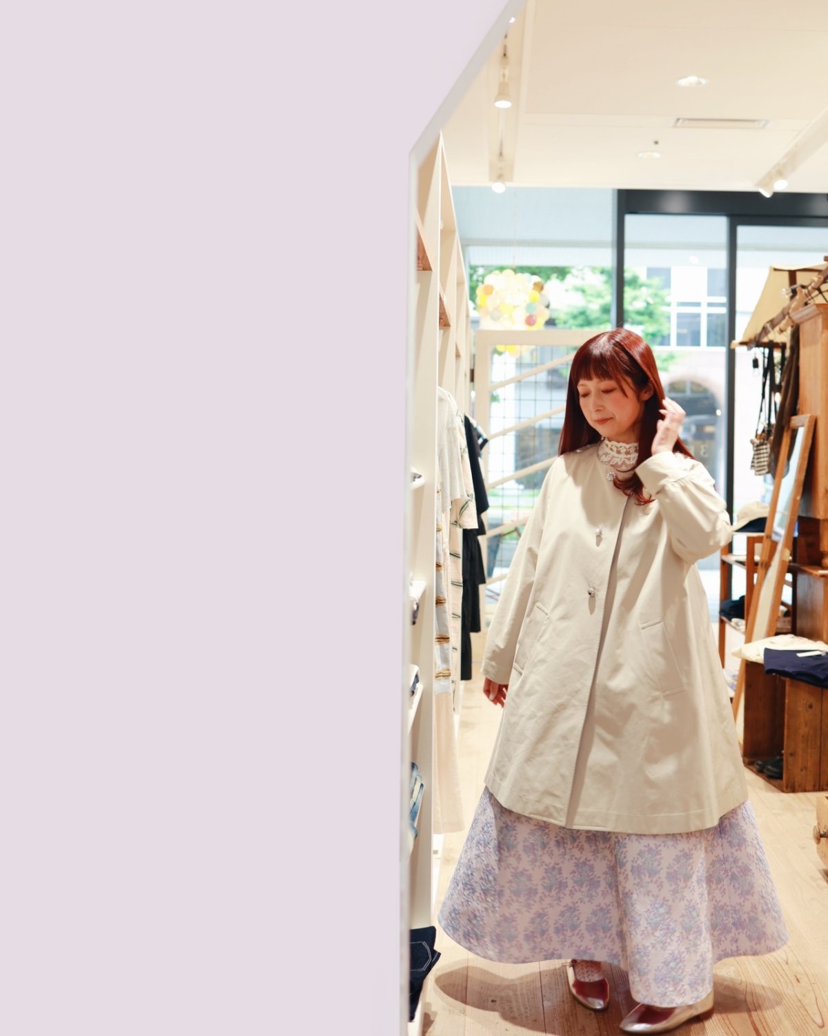 leur logette ルールロジェット 別注!! ribbon coat